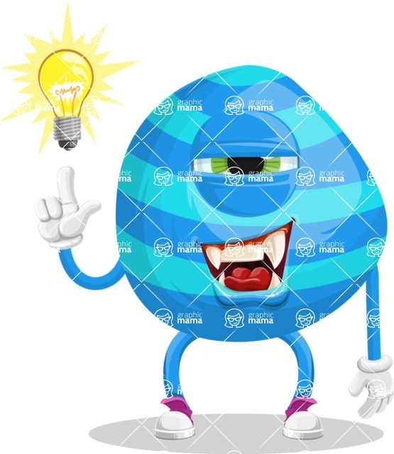 One Eyed Monster Cartoon Character / One Eyed Monster Cartoon Character ...