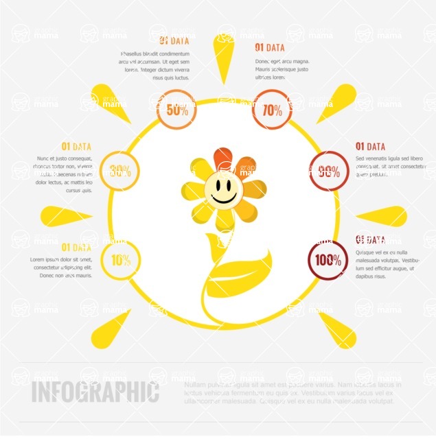 Sunny Weather Infographic Template | Infographic Template Collection ...