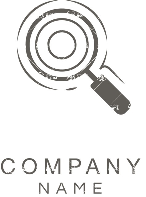 500+ Company Logo Templates Mega Bundle / Creative Magnifier Logo ...