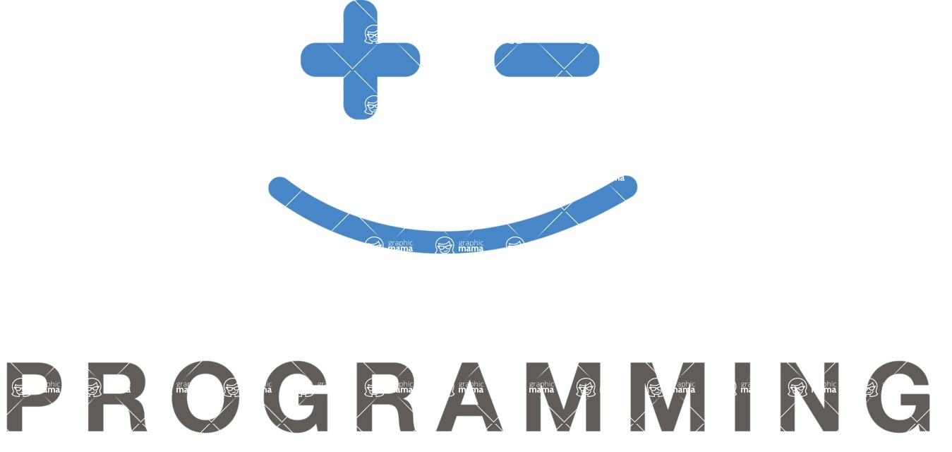 500+ Company Logo Templates Mega Bundle / Flat Simple Style Coding ...