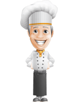 French Chef Cartoon Vector Character | GraphicMama