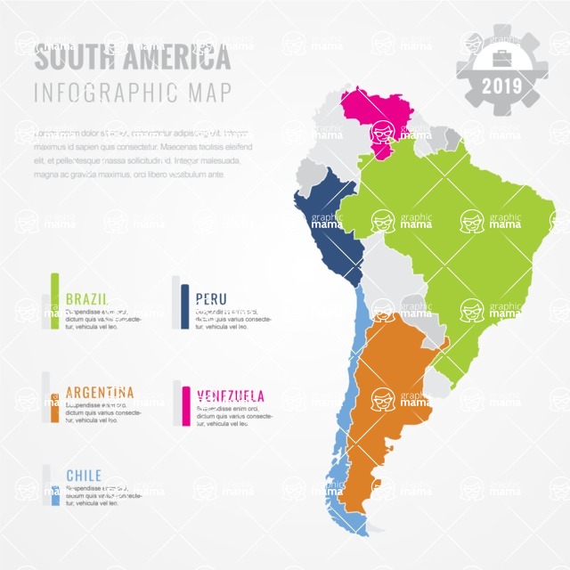South America Infographic Template | Infographic Template Collection ...