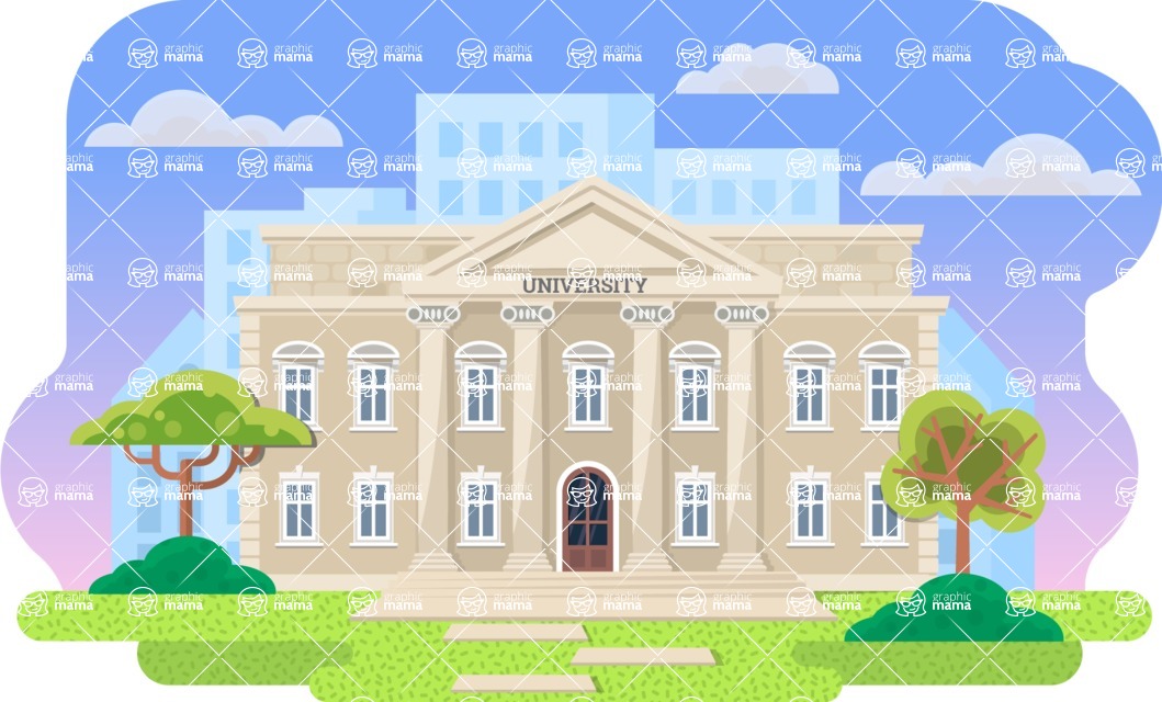 Vector Landscape Mega Bundle [241 Landscapes] / Flat University ...