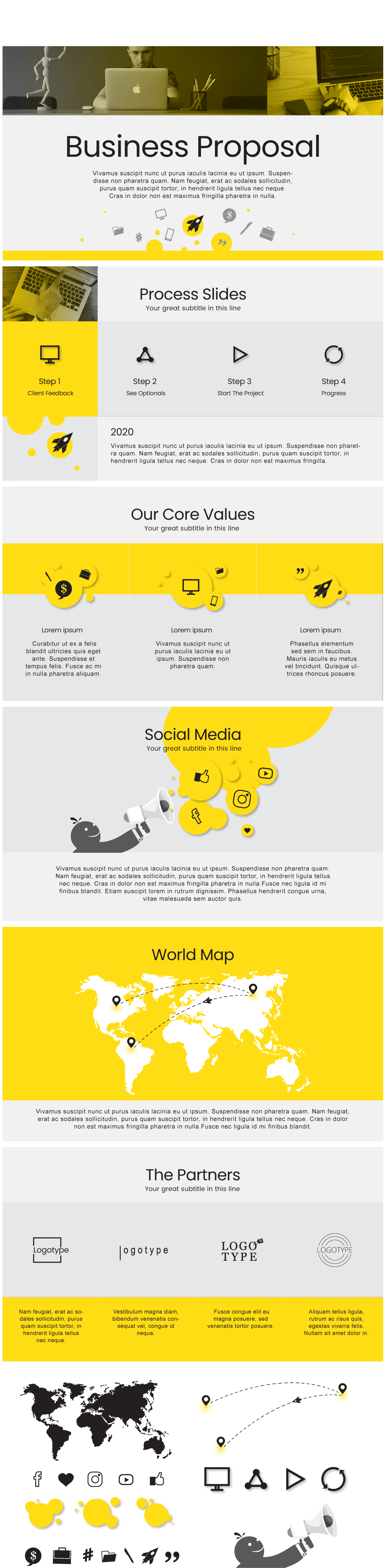 Free Corporate Presentation Template | GraphicMama