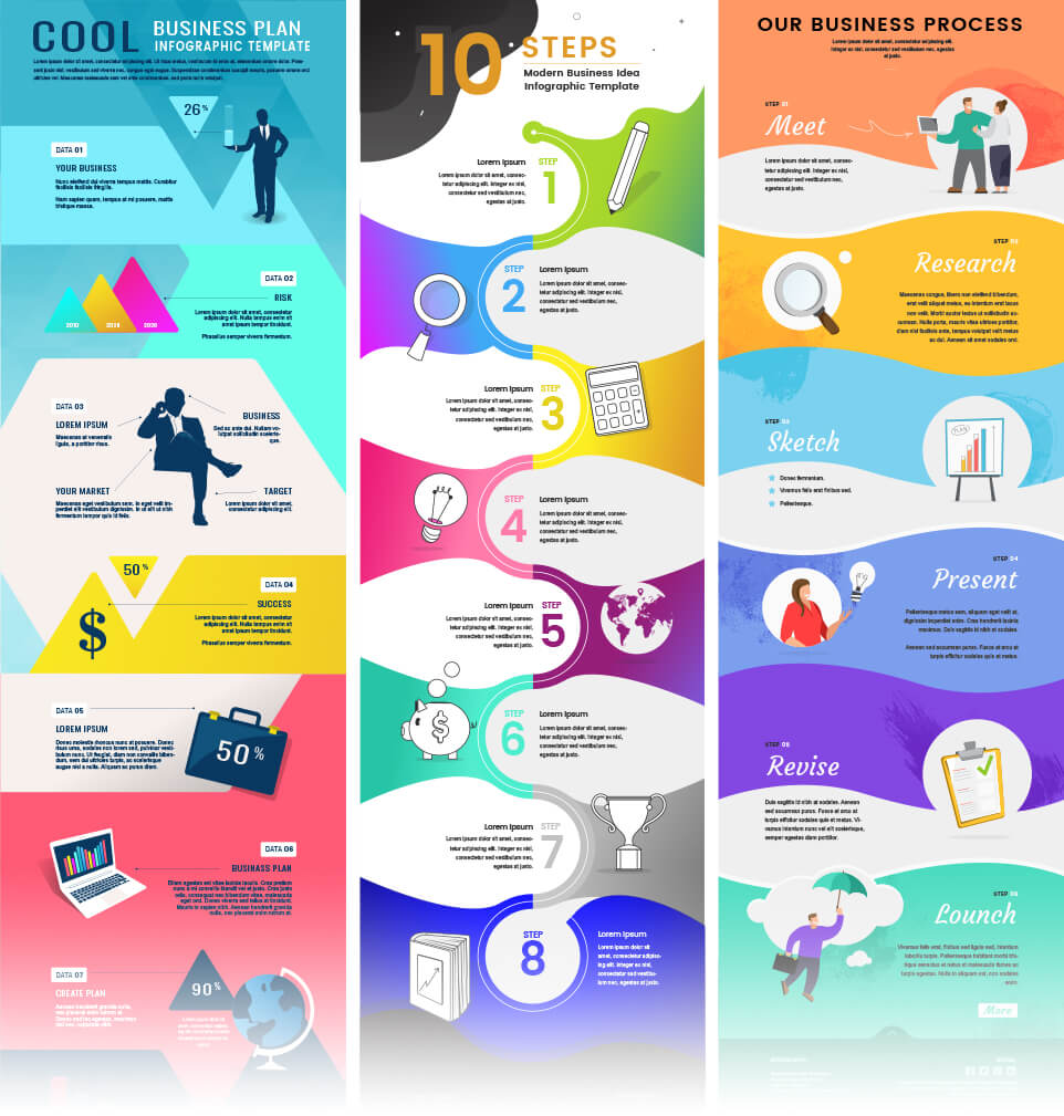 16 Free Infographic Templates GraphicMama