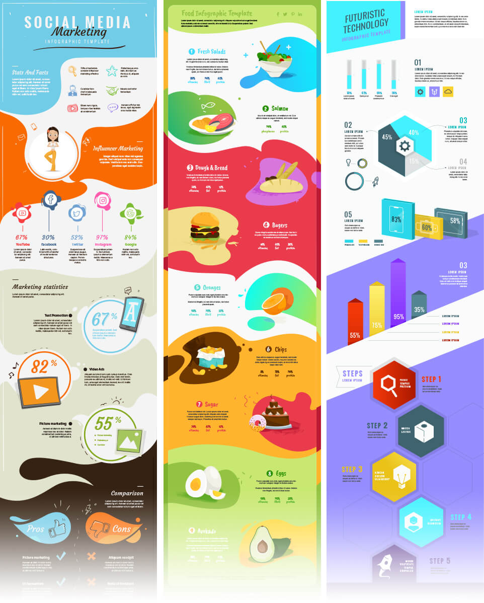 16 Free Infographic Templates GraphicMama
