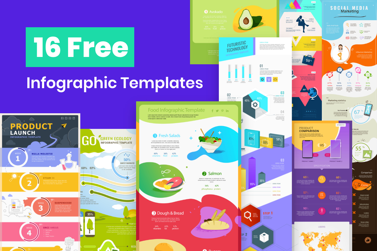 16 Free Infographic Templates GraphicMama