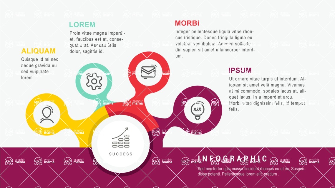 Ultimate Infographic Template Collection / 4 Features Infographic ...