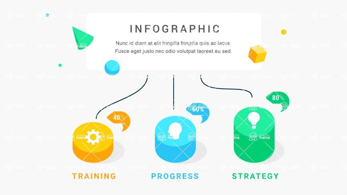 Ultimate Infographic Template Collection / 3D Style Data Infographic ...