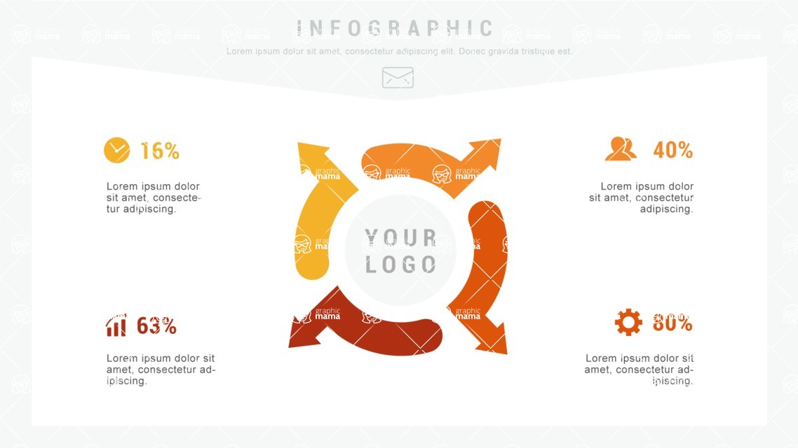 Ultimate Infographic Template Collection / 4 Data Options Infographic ...