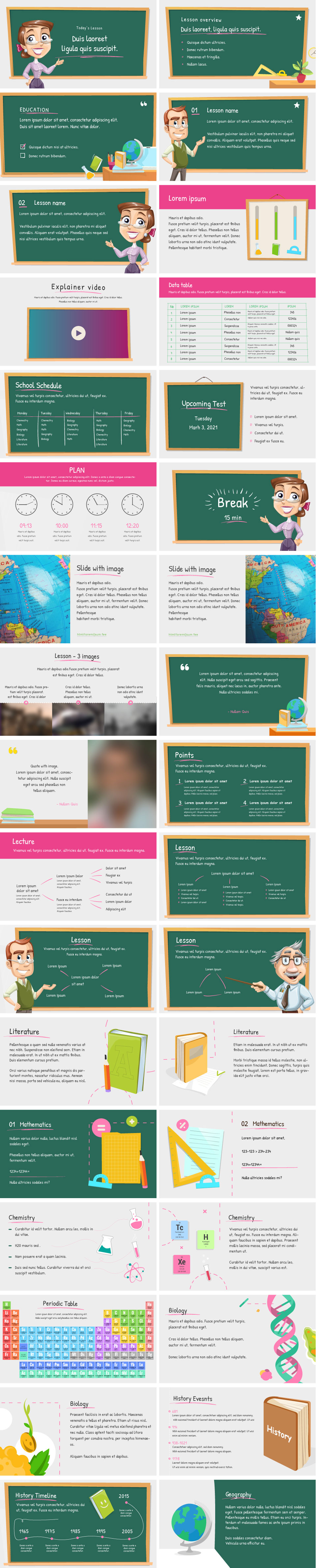 Ultimate Online Education Presentation Template | GraphicMama