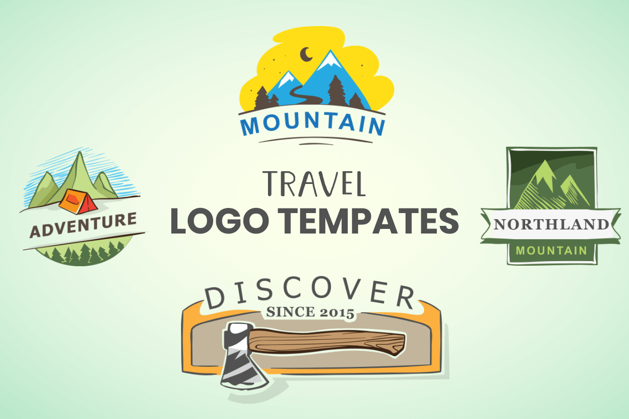 Travel Logo Templates Collection | GraphicMama