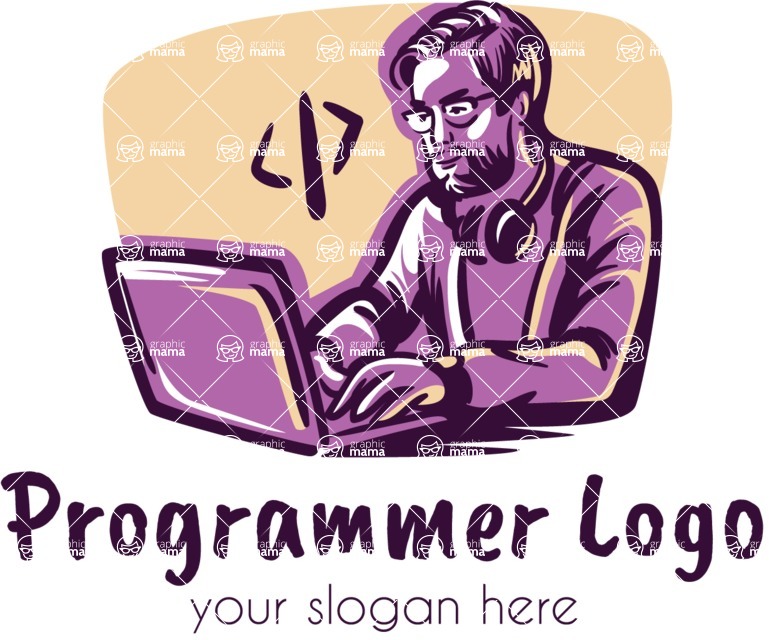 7 Free IT Logo Templates / Free IT Logo Template 4 | GraphicMama