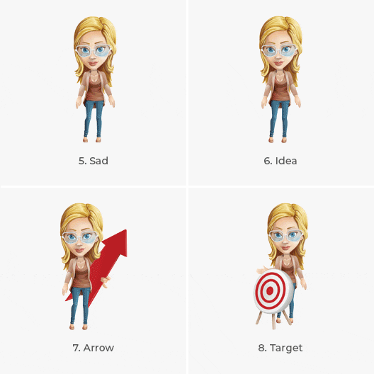 Animated GIFs of Alice Skinny Jeans - Gifs for Presentations | GraphicMama