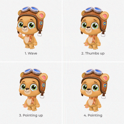 Teddy Bear Toy Animated S Collection Graphicmama